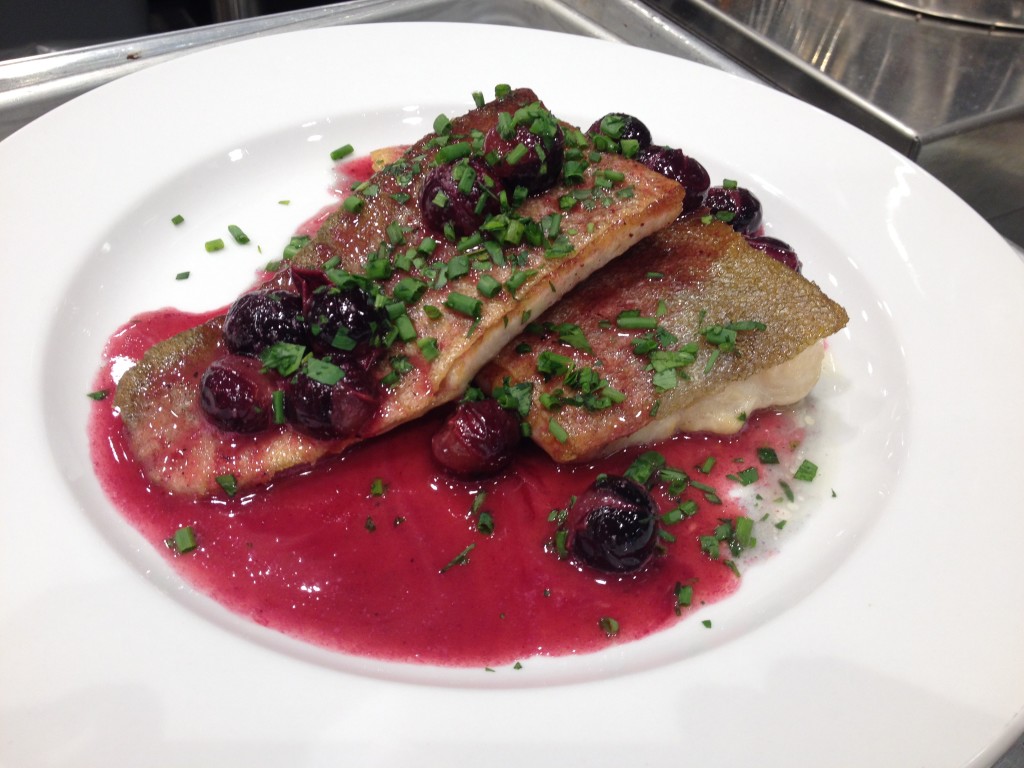 Seared Whitefish with Grape Pan Sauce – Abra Berens
